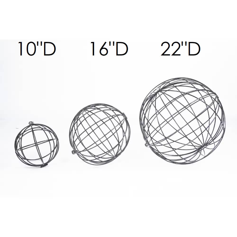 24-134 - Iron Spheres 3 PC Set – Rustic Farm Imports